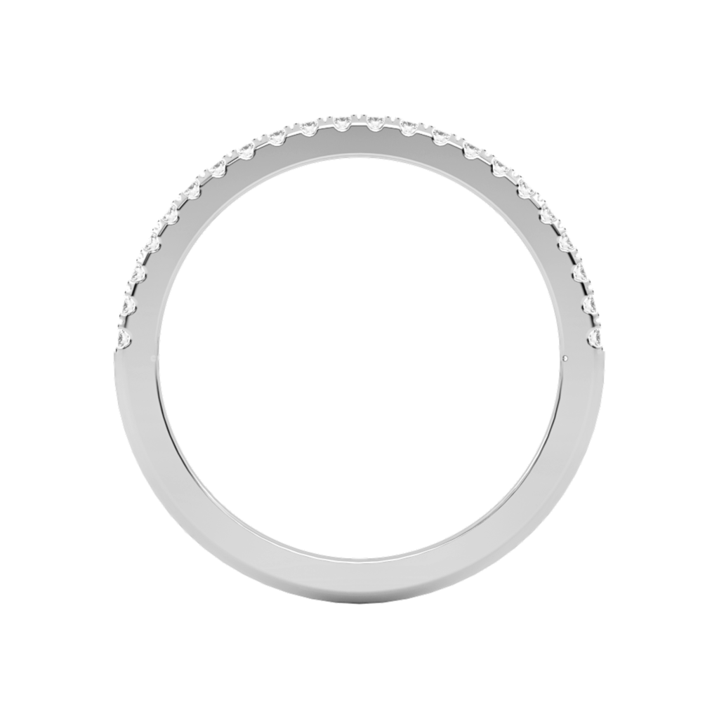 FRENCH PAVE ETERNITY BAND - Grandqouver